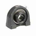 Browning Mounted Cast Iron Tapped Base Pillow Block Ball Bearing, 52100 Bearing Steel, Eccentric ...